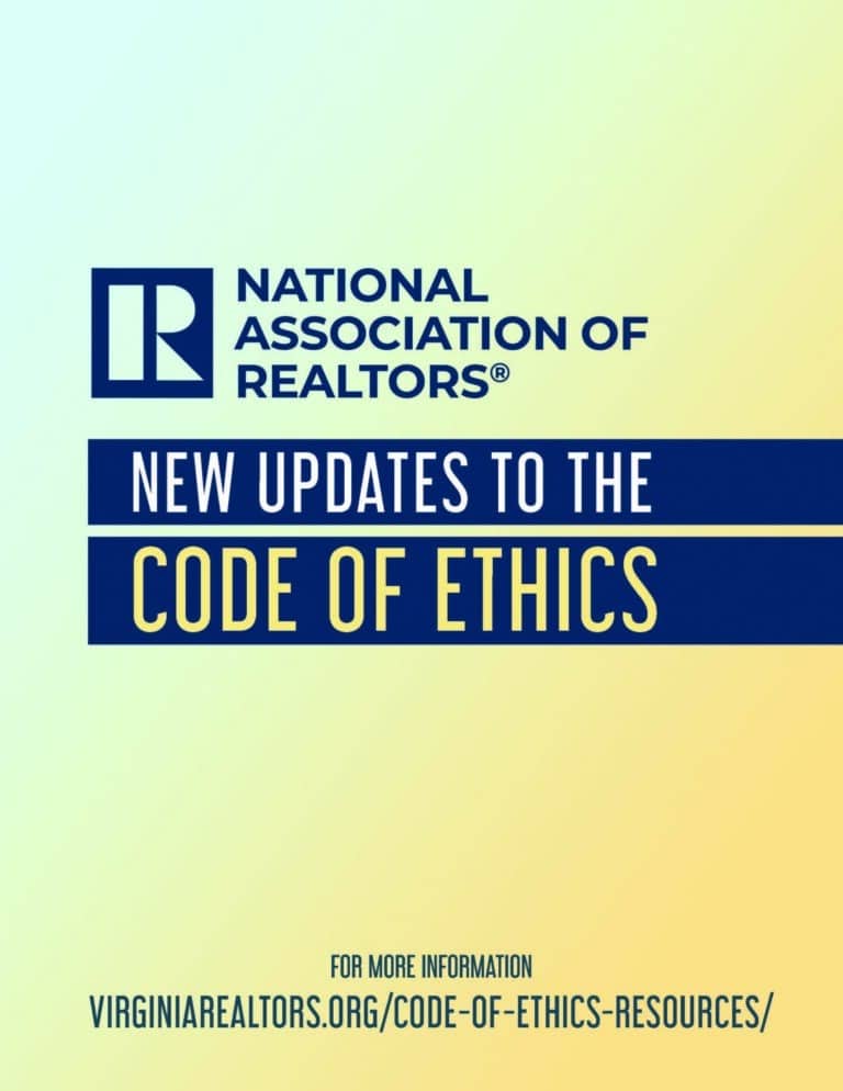 New Code of Ethics Updates - Virginia REALTORS®