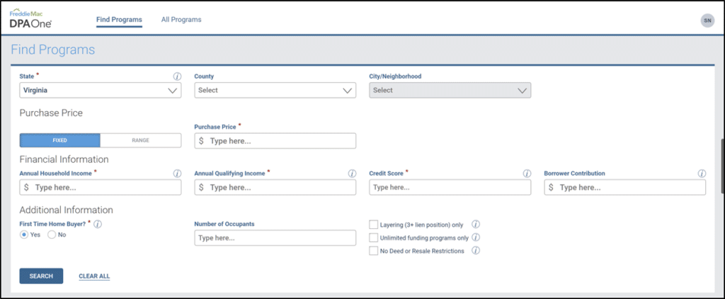 DPA One® - Freddie Mac’s “One-Stop Shop” for Down Payment Assistance ...