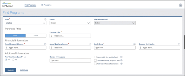DPA One® - Freddie Mac’s “One-Stop Shop” for Down Payment Assistance ...