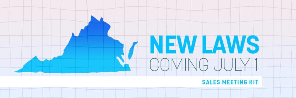 New Laws July 2024 - Sales Meeting Kit - Virginia REALTORS®